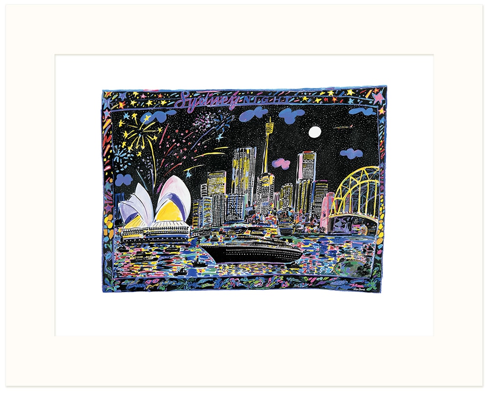 Sydney night, 1984 - Ken Done